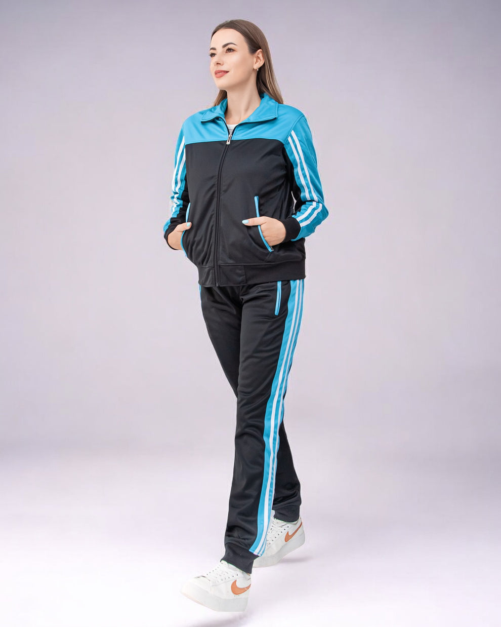 Women’s 2piece designer Tracksuit Gladys Track Jacket & Track pants ma ...