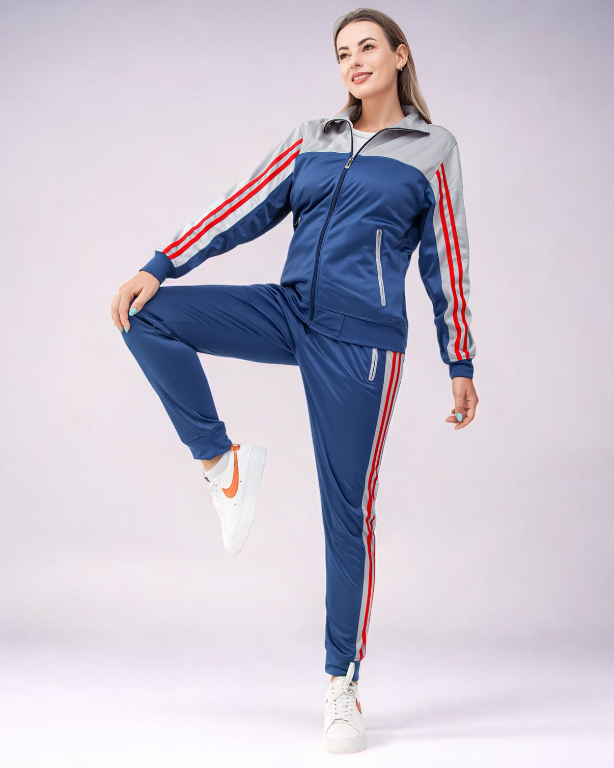 Women’s 2piece designer Tracksuit Gladys Track Jacket & Track pants ma ...