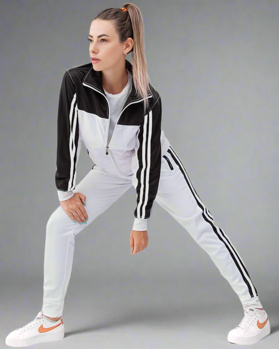 Women’s Co ord Tracksuit 2-piece Tracksuit Loungewear Set – Royal Threads