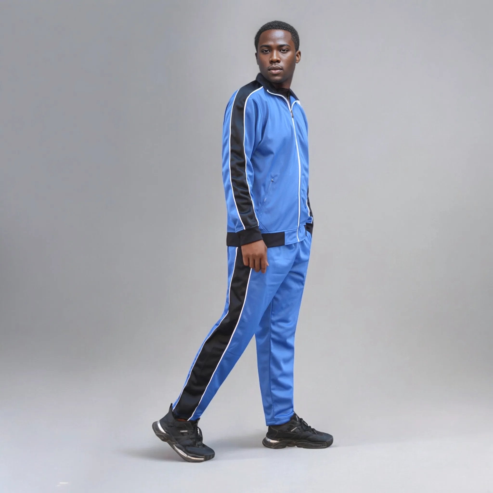 Men’s 2-piece Tracksuit Series Three Jogging Outfit Featured Tracksuit ...