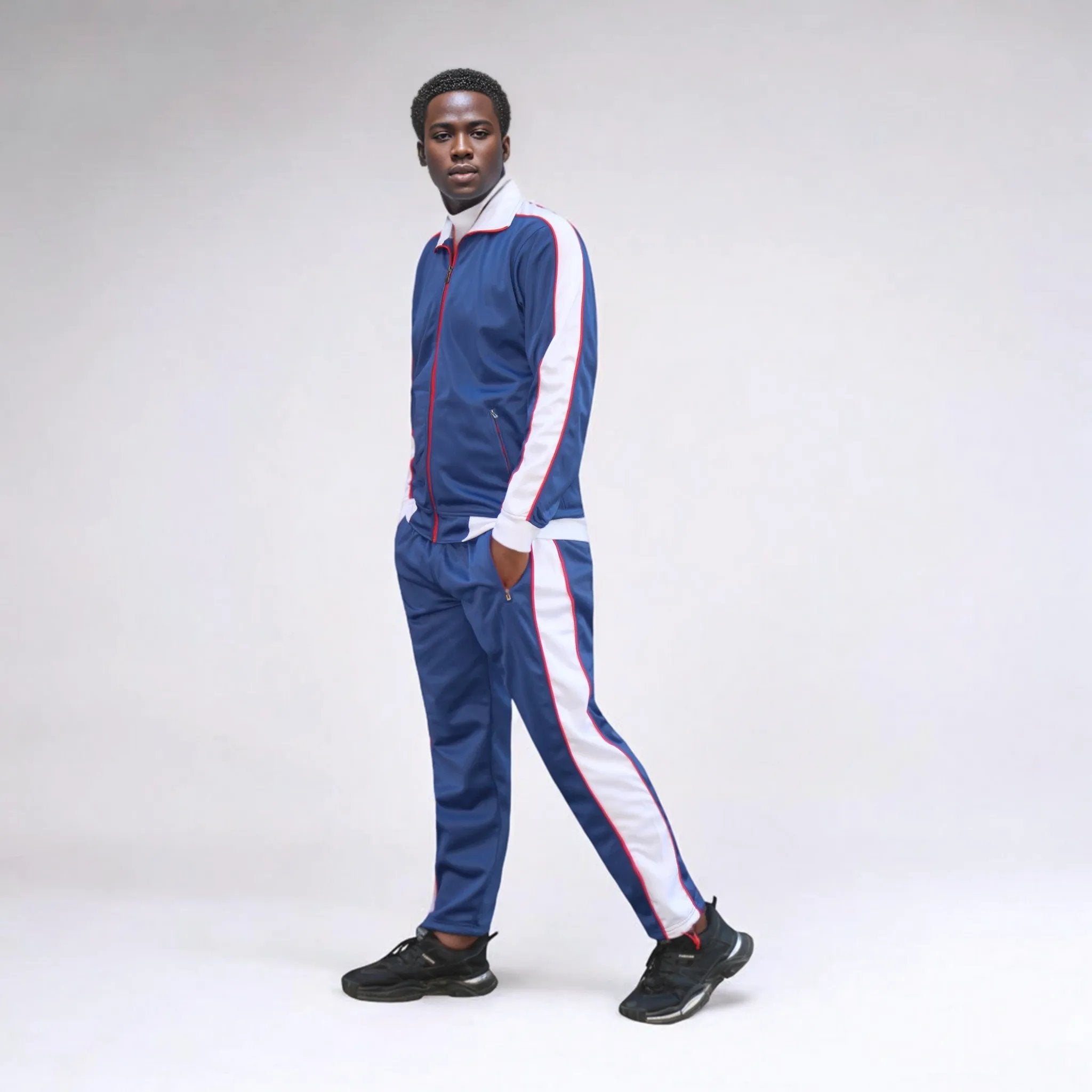 Men’s 2-piece Tracksuit Series Three Jogging Outfit Featured Tracksuit ...