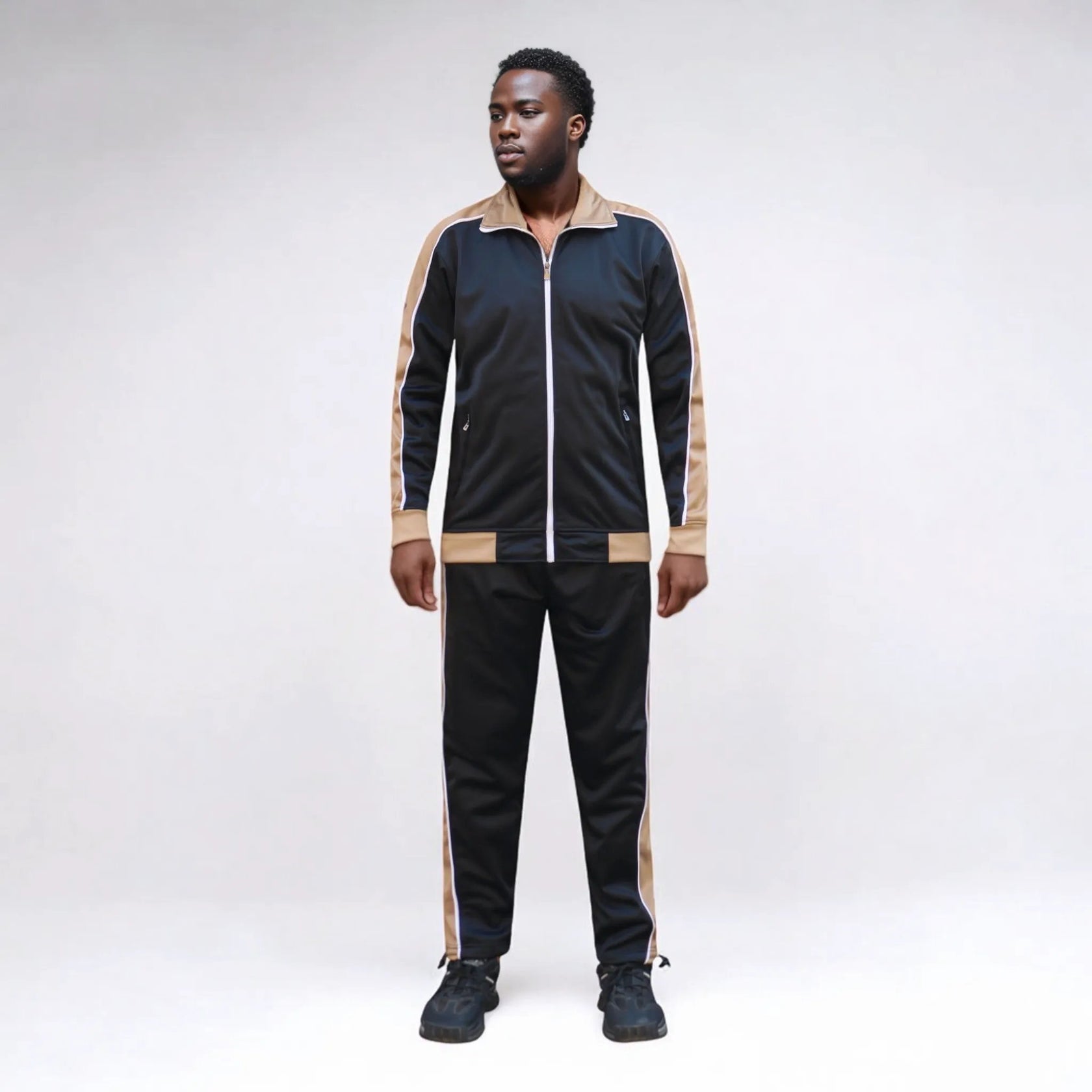 Men’s 2-piece Tracksuit Series Three Jogging Outfit Featured Tracksuit ...
