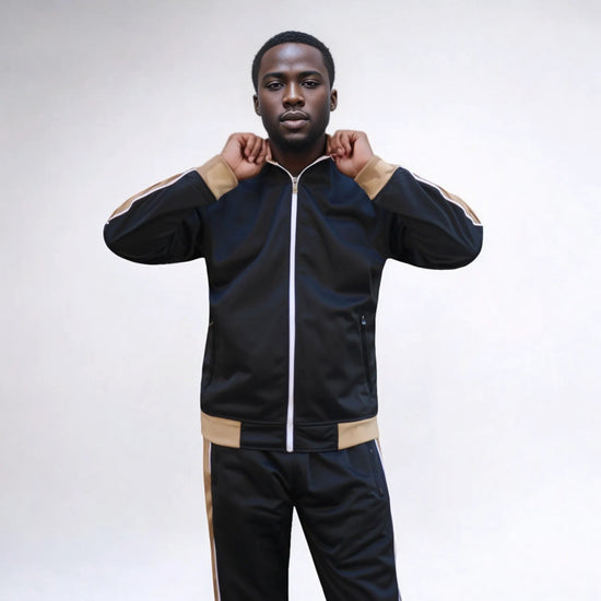 Men’s 2-piece Tracksuit Series Three Jogging Outfit Featured Tracksuit ...