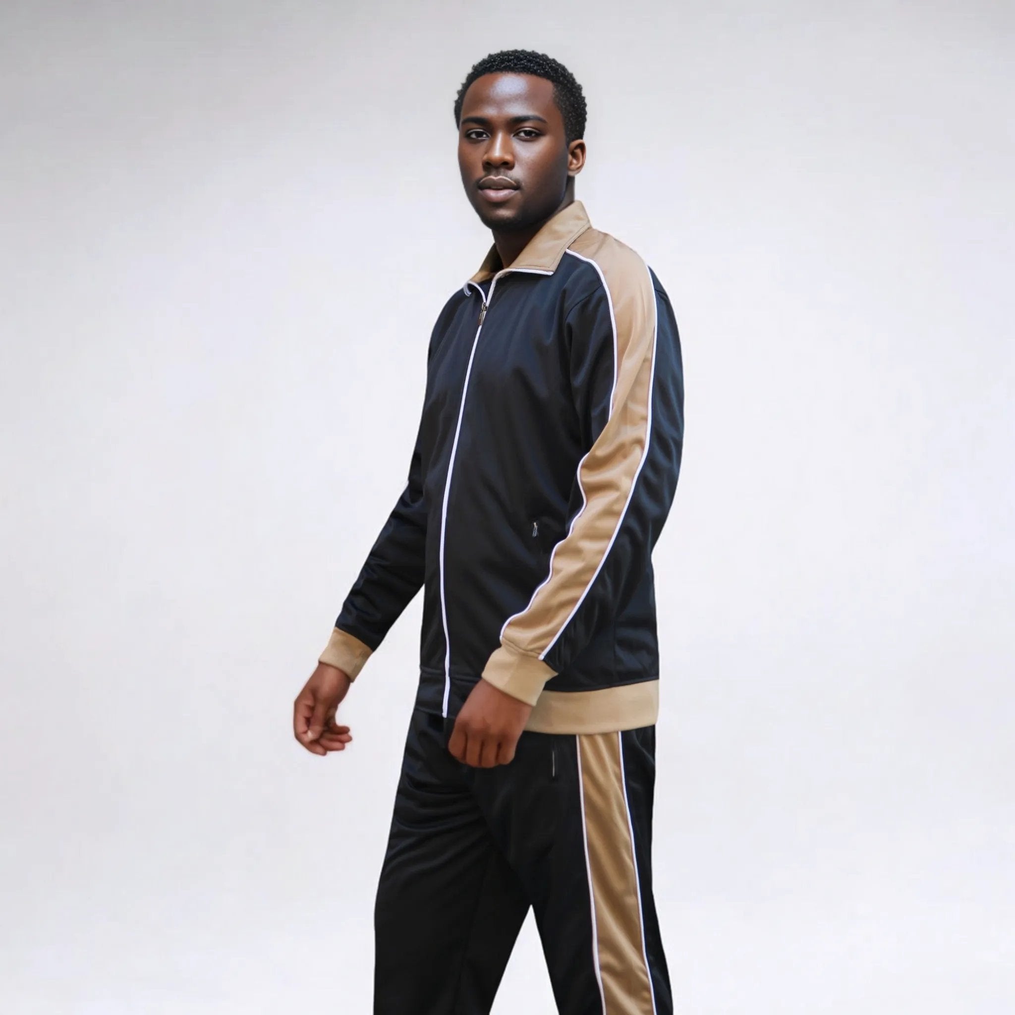 Men’s 2-piece Tracksuit Series Three Jogging Outfit Featured Tracksuit ...