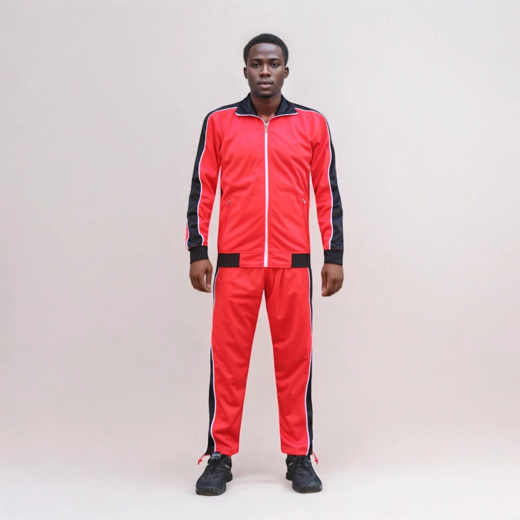Men’s 2-piece Tracksuit Series Three Jogging Outfit Featured Tracksuit ...
