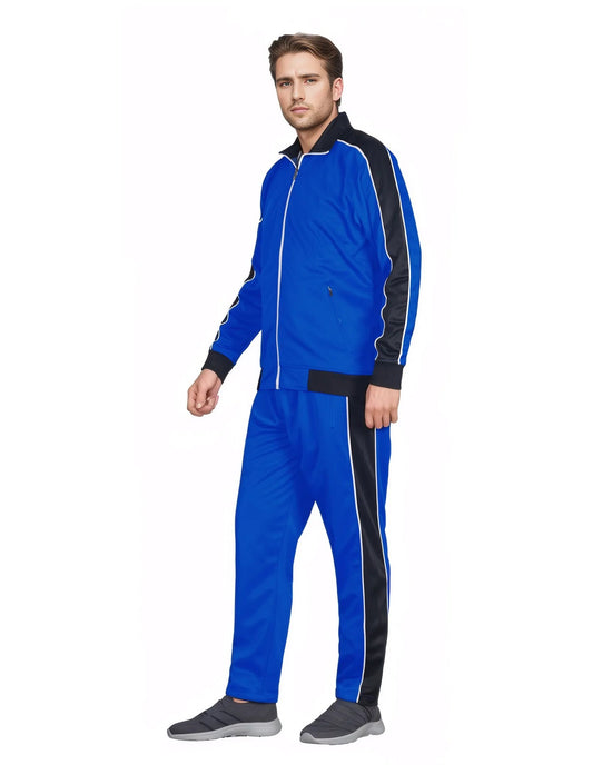 Men’s 2-Piece Tracksuit Series Three Jogging Outfit – Royal Threads