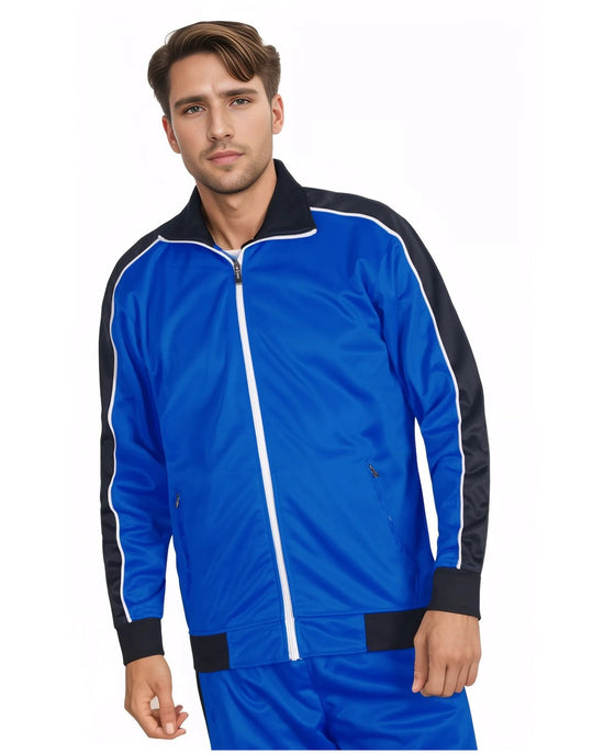 Men’s 2-Piece Tracksuit Series Three Jogging Outfit – Royal Threads