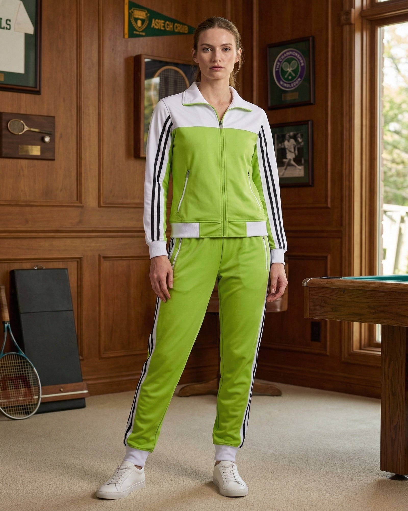 Women’s Co ord Tracksuit 2-piece Tracksuit Loungewear Set – Royal Threads