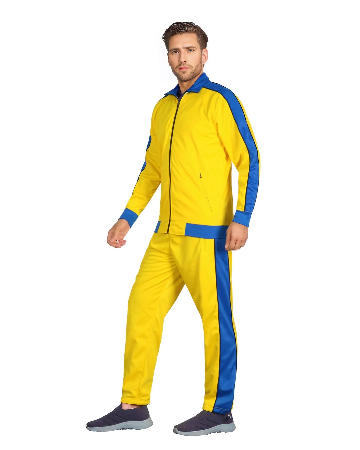 Men’s 2-Piece Tracksuit Series Three Jogging Outfit – Royal Threads
