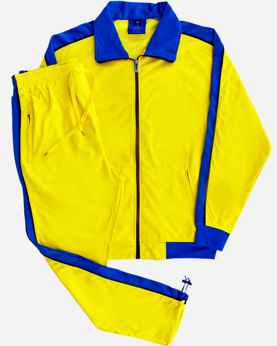 Men’s 2-Piece Tracksuit Series Three Jogging Outfit – Royal Threads