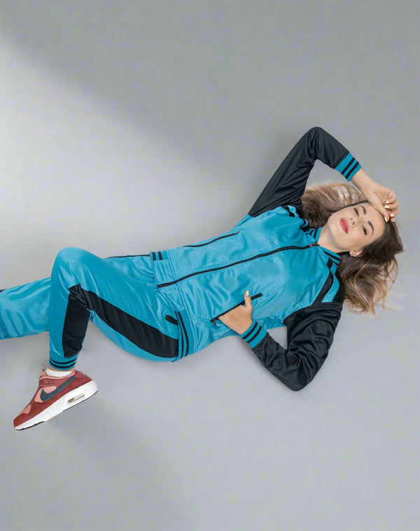 Women's 2-piece Varsity Tracksuit – Royal Threads