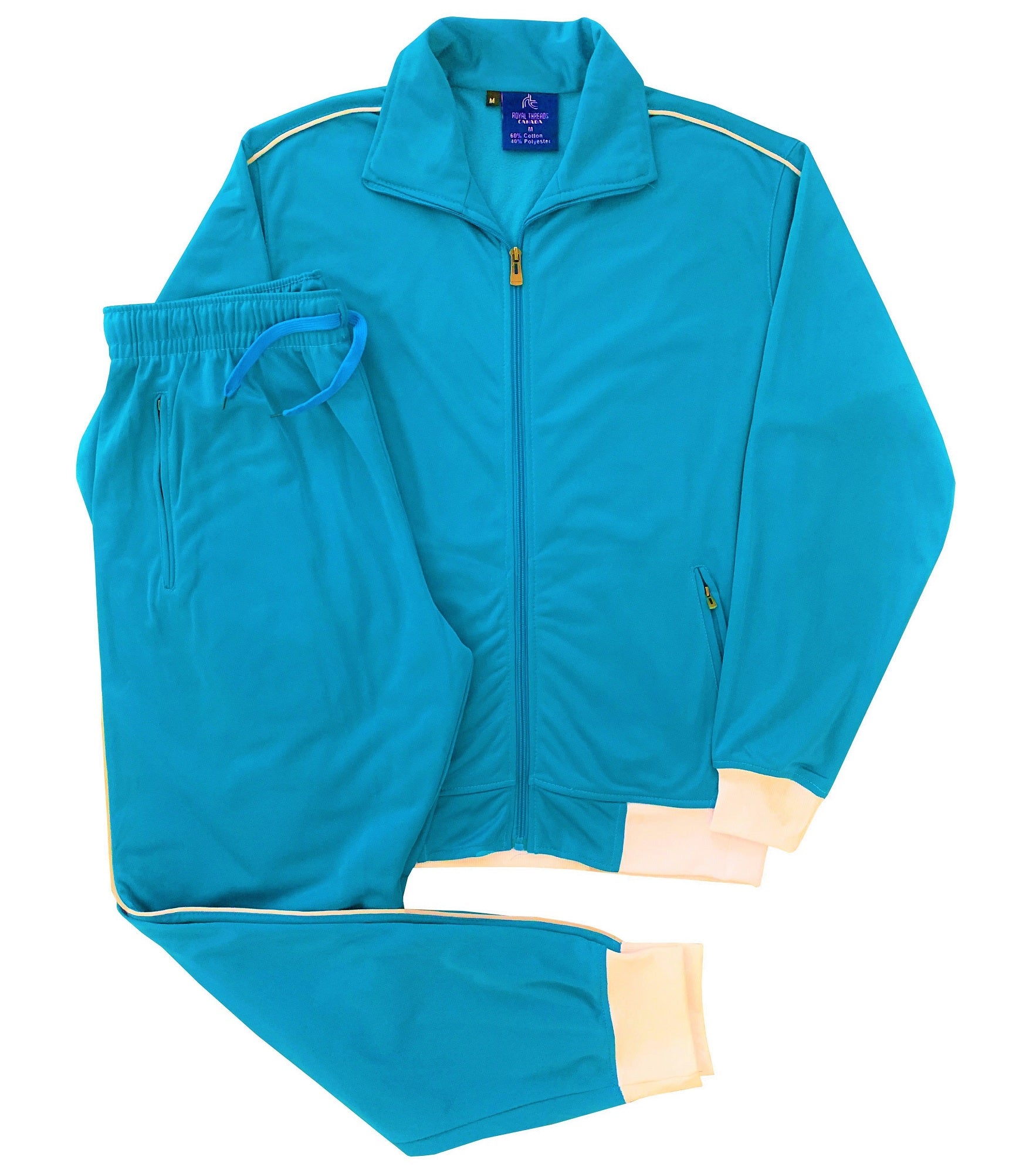 Royal Threads Canada Men 2-piece Classic Jogger Tracksuit Track Jacket