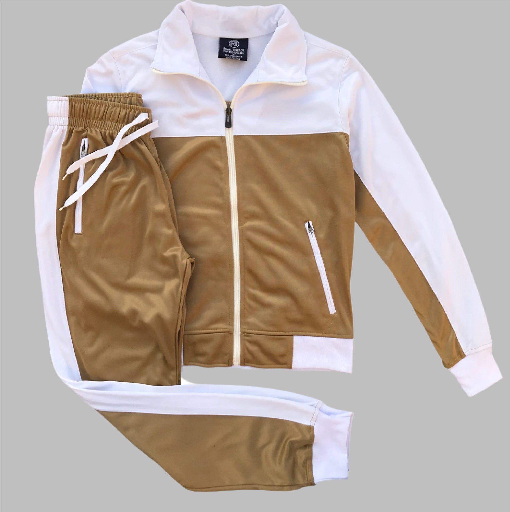 Women's 2-Piece Fashionary Tracksuit Full Track Jacket & Jogger Track ...