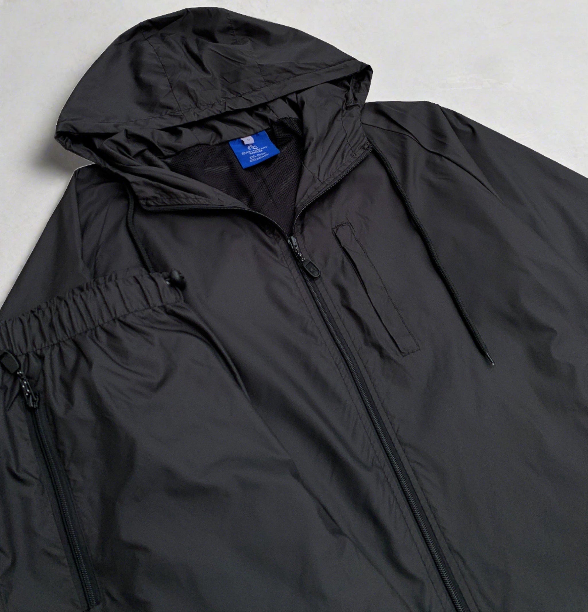 Men’s 2-Piece light weight Retro Windbreaker Jogging Suit Sauna GYM Se ...