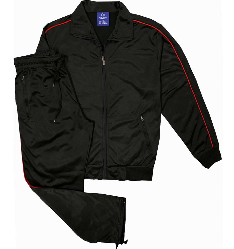 Men Classic Spring Plain Tracksuit Jogging Suit – Royal Threads